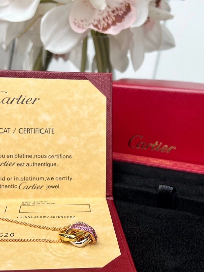 Indistinguishable Cartier Necklaces