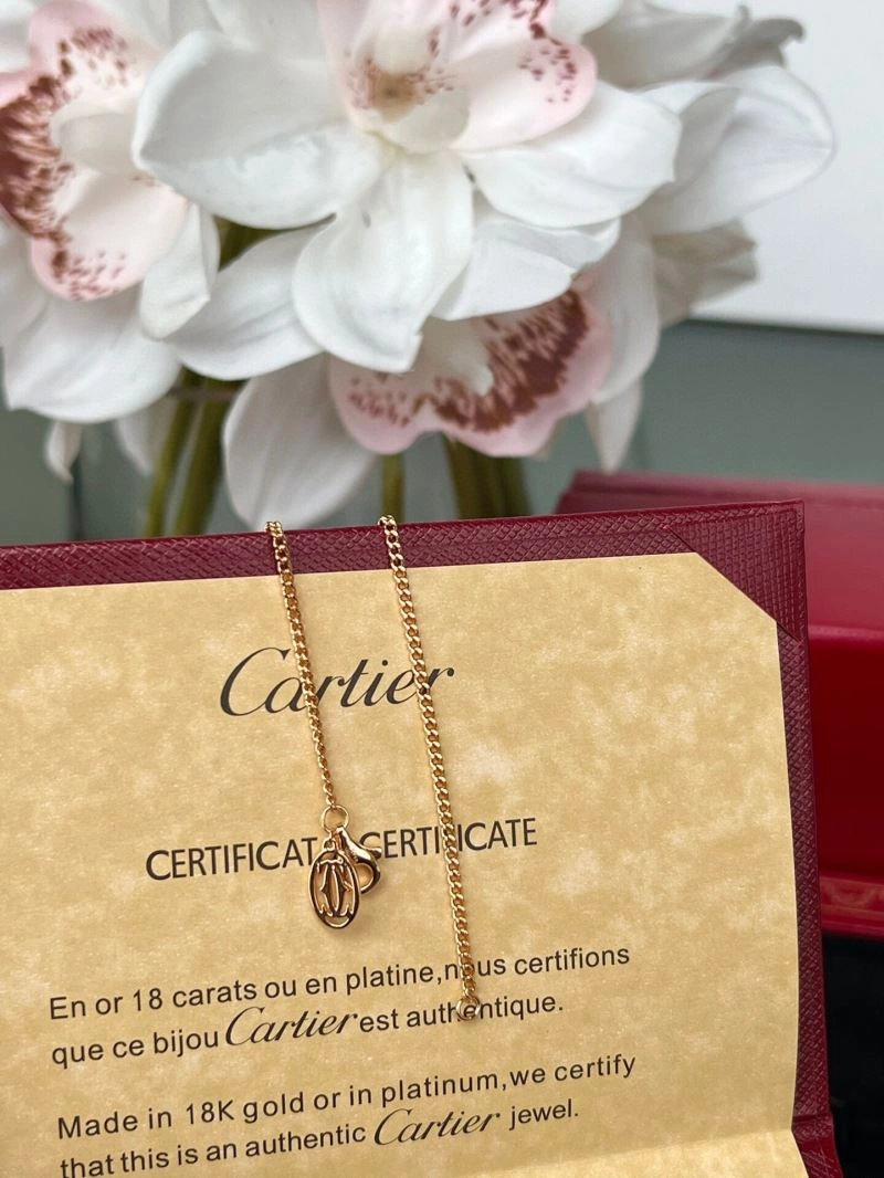 Indistinguishable Cartier Necklaces