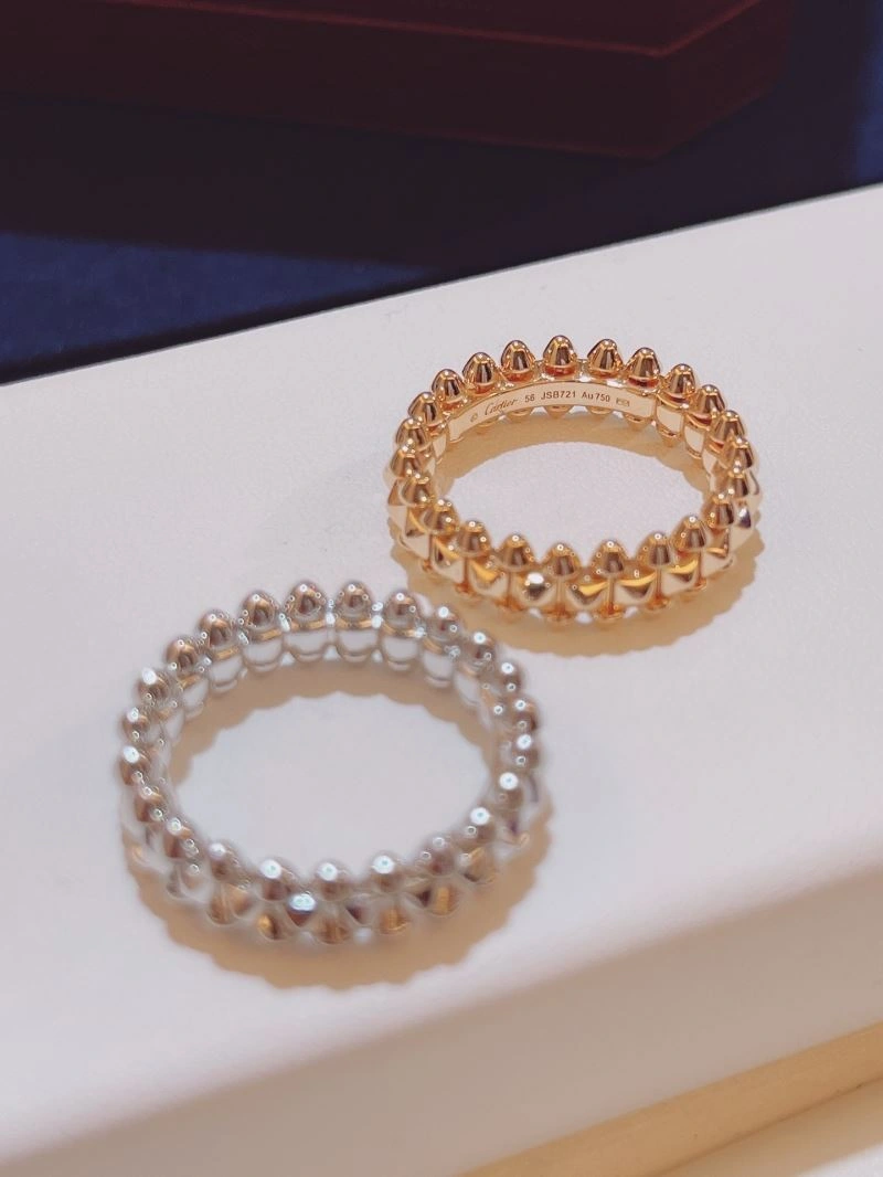 Indistinguishable Cartier Rings