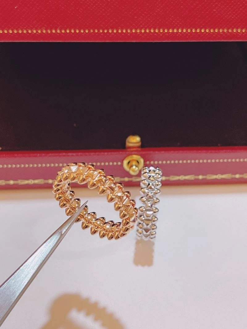 Indistinguishable Cartier Rings