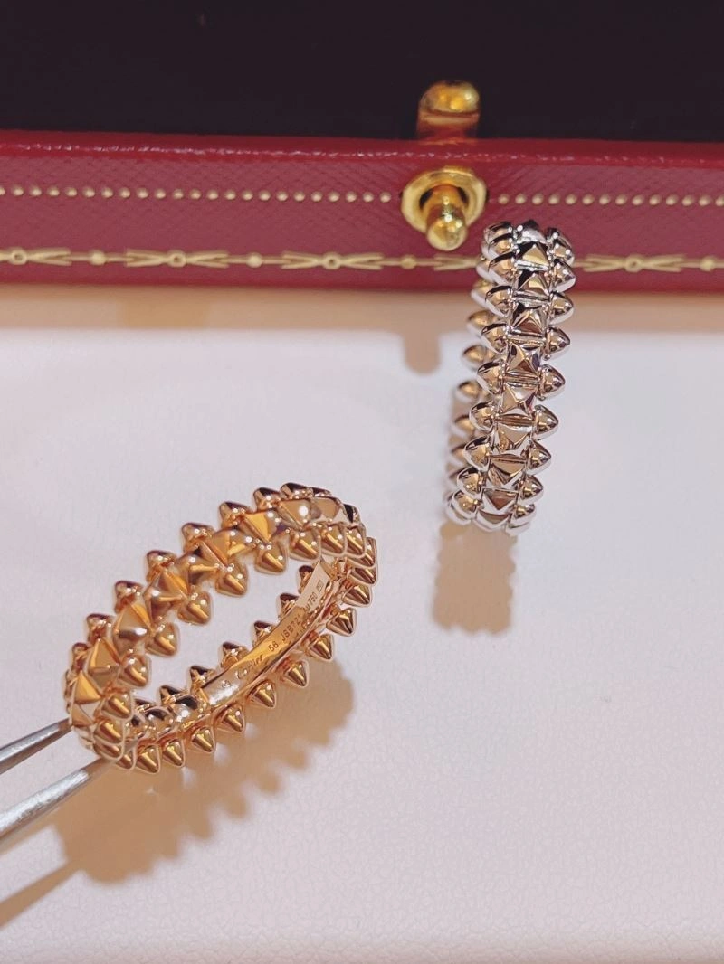 Indistinguishable Cartier Rings