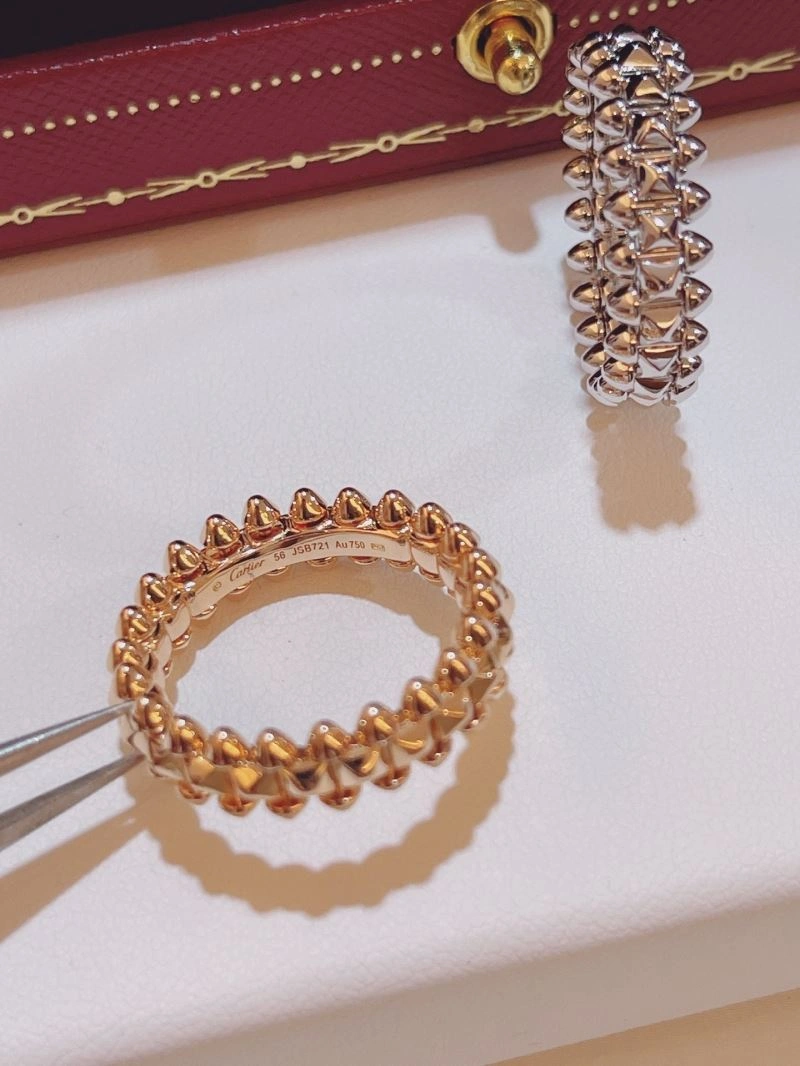 Indistinguishable Cartier Rings