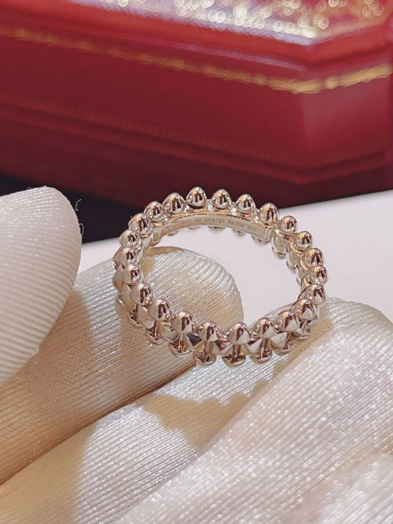 Indistinguishable Cartier Rings