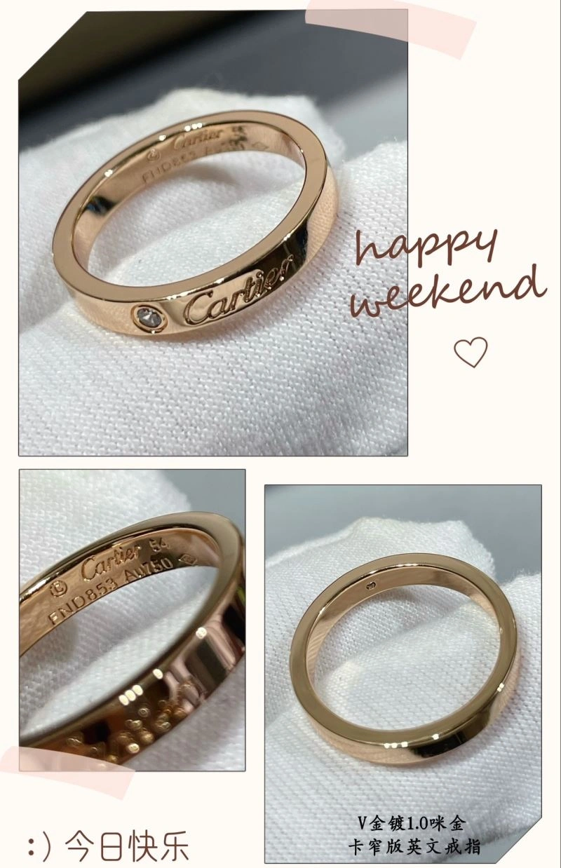 Discounted Cartier Rings