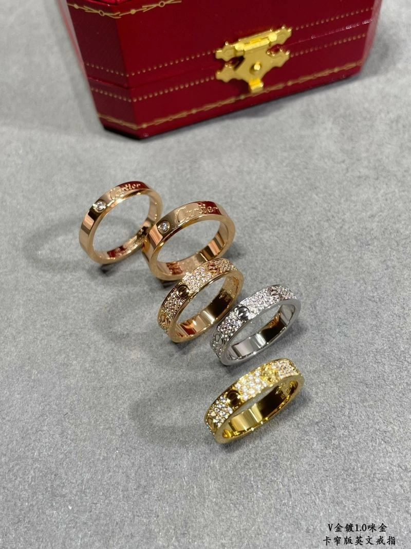 Discounted Cartier Rings