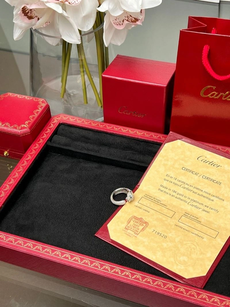 Brand-authenticated Cartier Rings