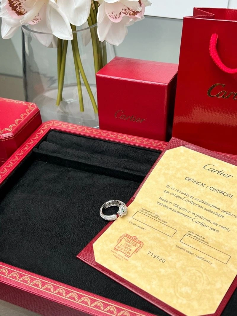 Brand-authenticated Cartier Rings