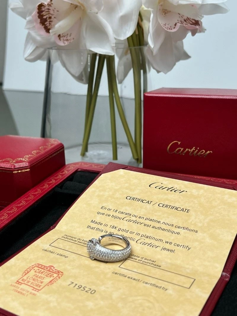 Brand-authenticated Cartier Rings