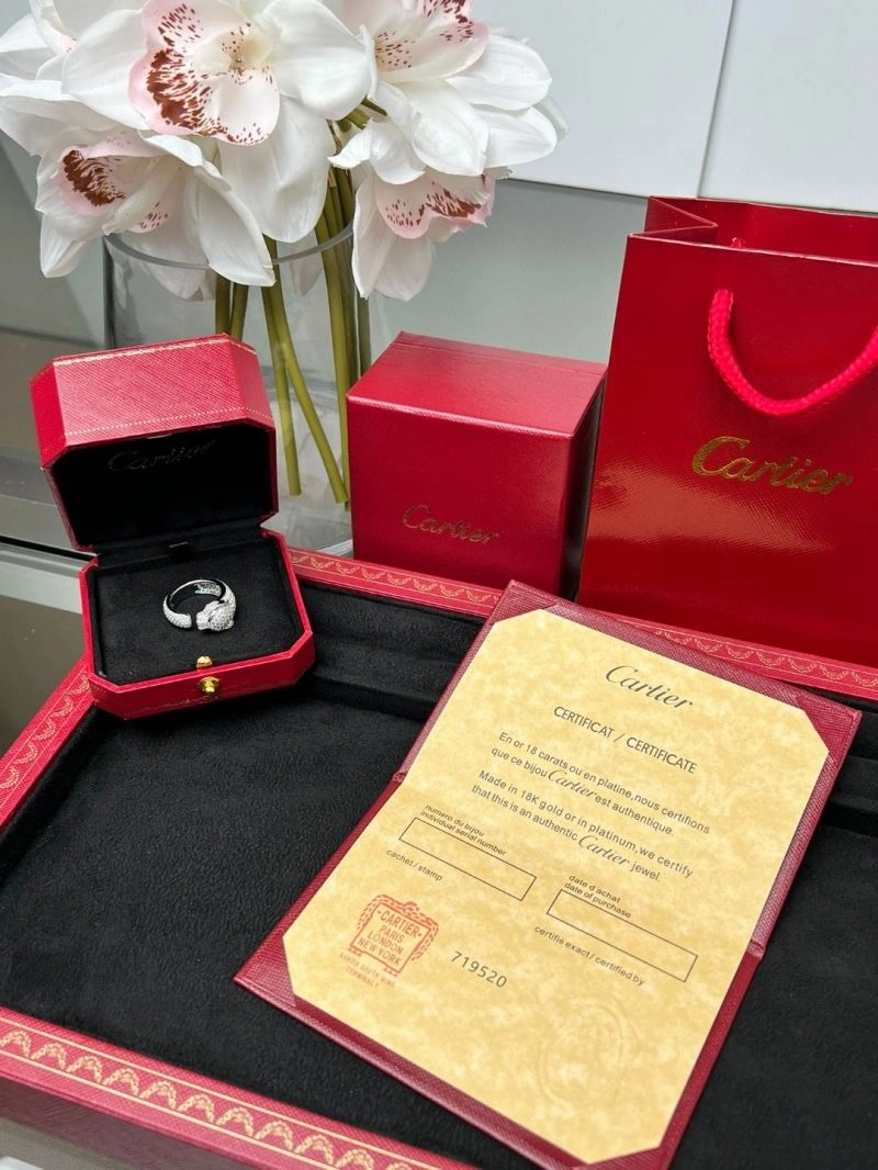 Brand-authenticated Cartier Rings