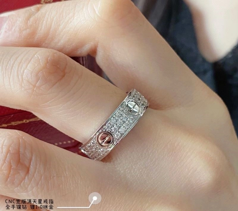 High fidelity Cartier Rings