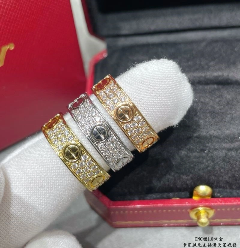 High fidelity Cartier Rings