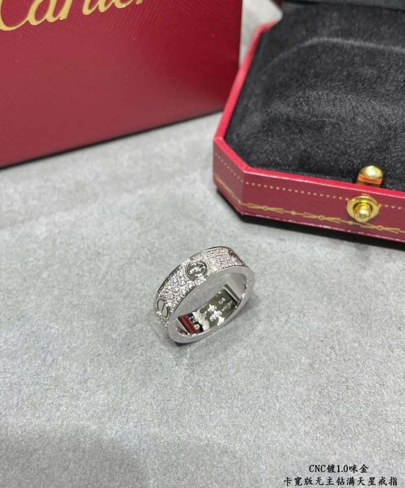 High fidelity Cartier Rings