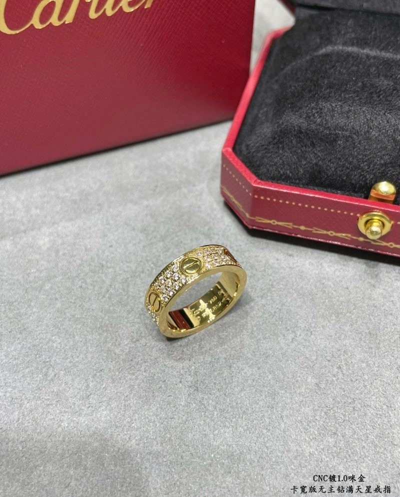 High fidelity Cartier Rings