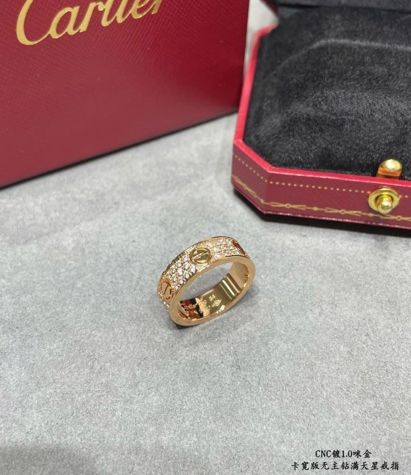 High fidelity Cartier Rings