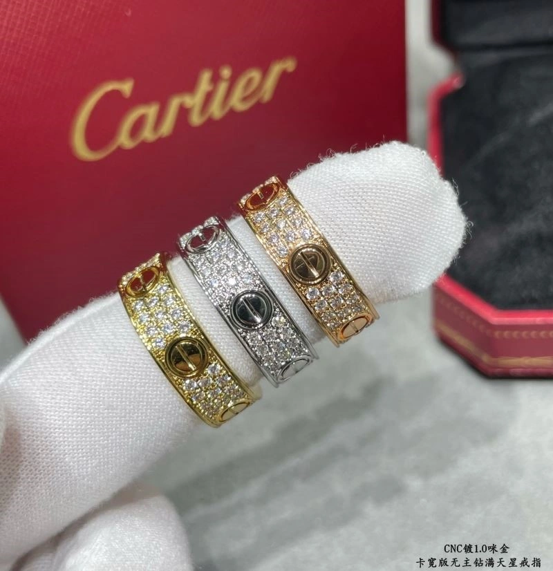High fidelity Cartier Rings