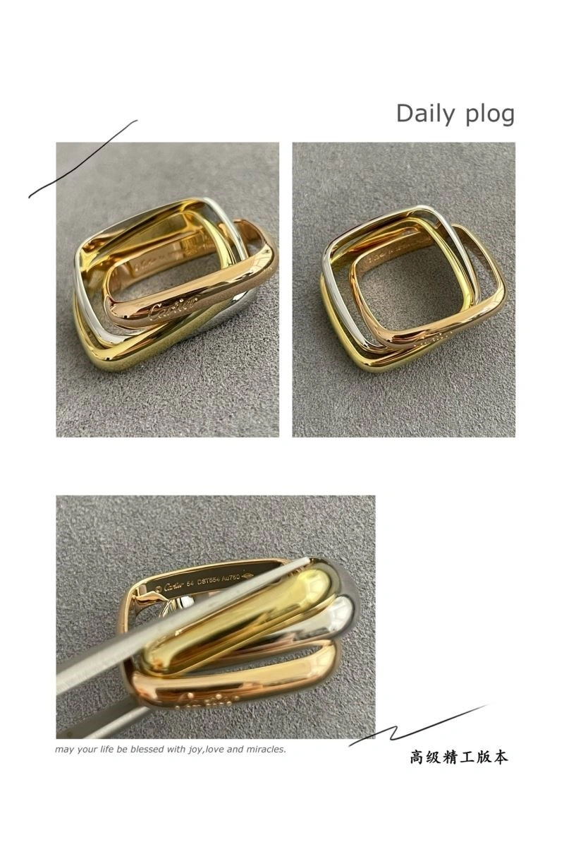 Precise copy Cartier Rings