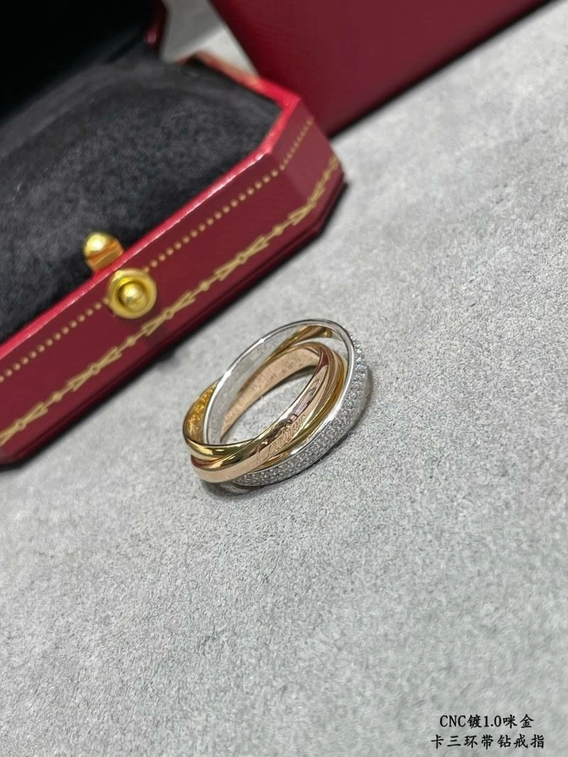 Indistinguishable Cartier Rings