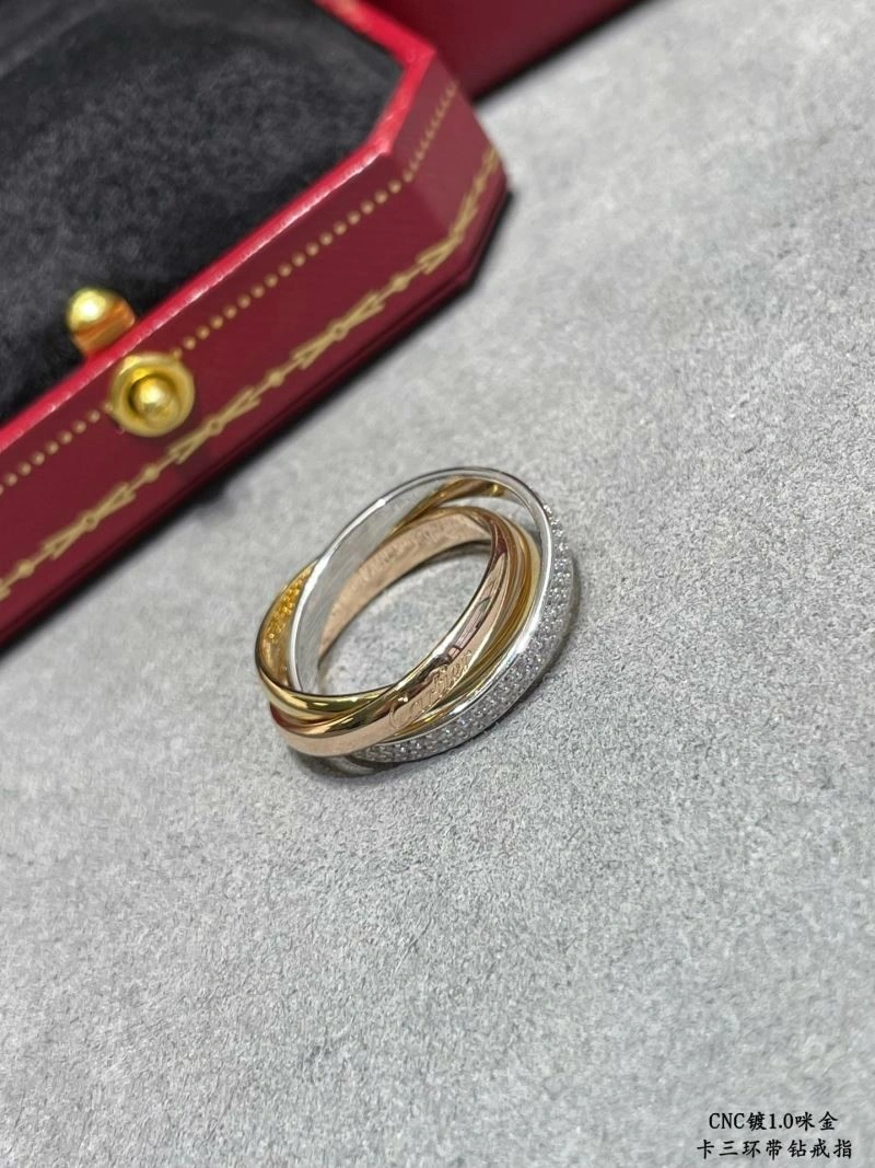 Indistinguishable Cartier Rings