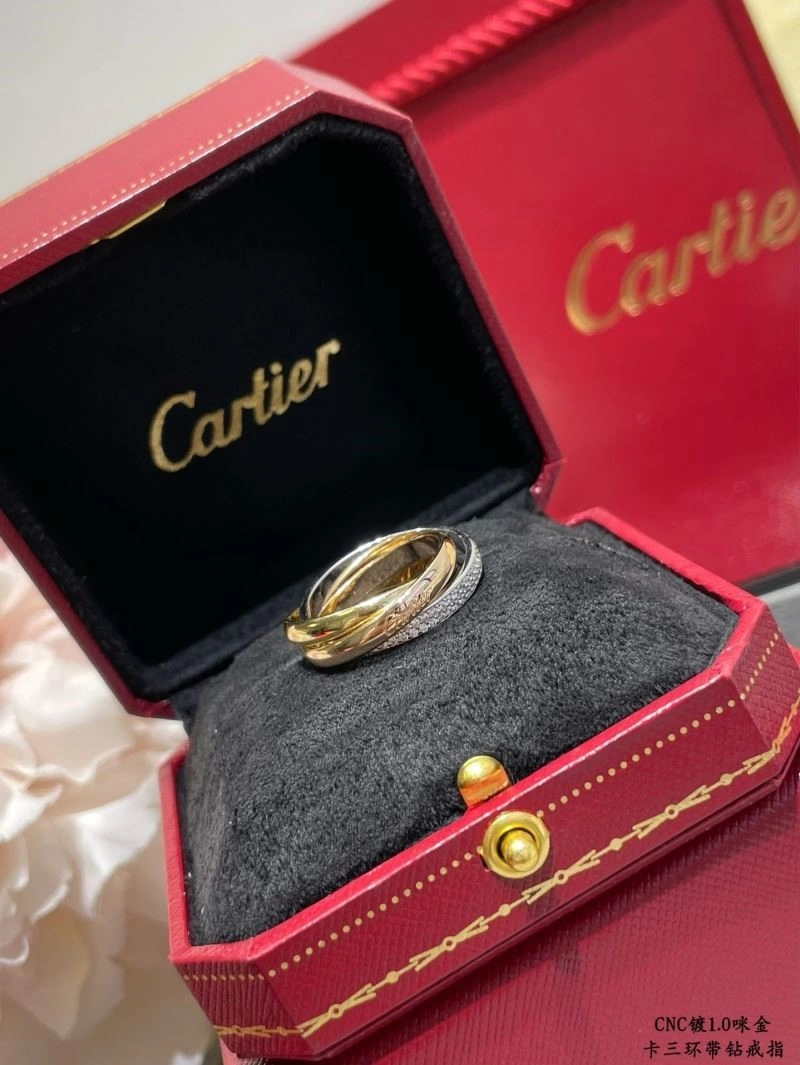 Indistinguishable Cartier Rings