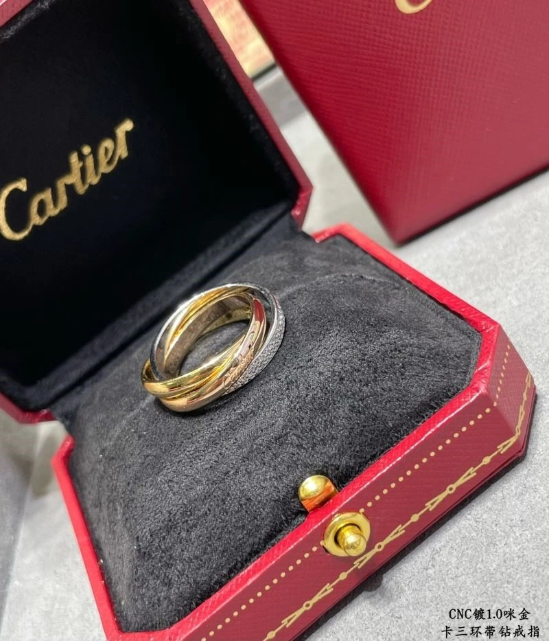 Indistinguishable Cartier Rings