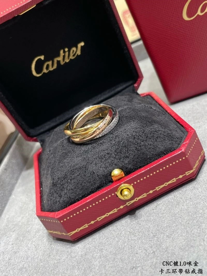 Indistinguishable Cartier Rings