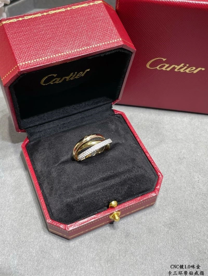 Indistinguishable Cartier Rings