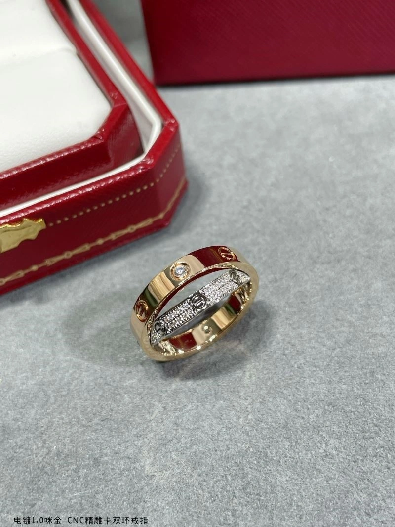 Brand-authenticated Cartier Rings