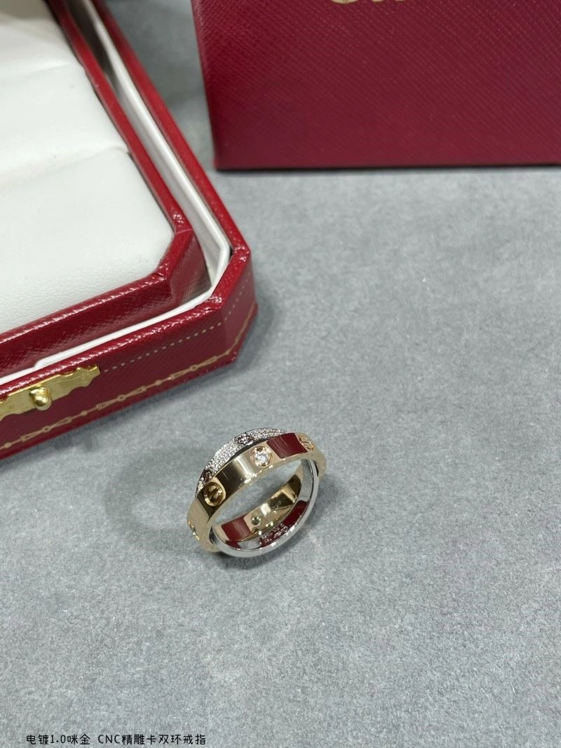 Brand-authenticated Cartier Rings