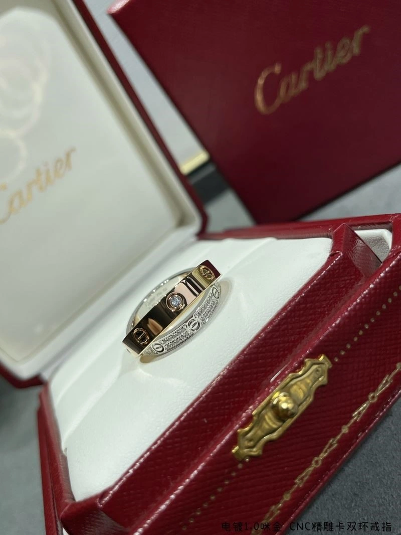 Brand-authenticated Cartier Rings