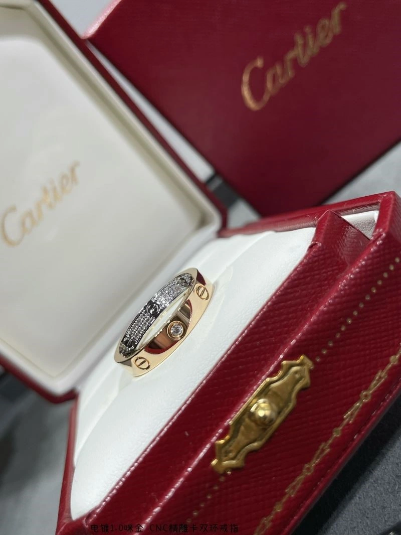 Brand-authenticated Cartier Rings