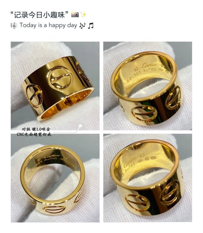 Official Cartier Rings