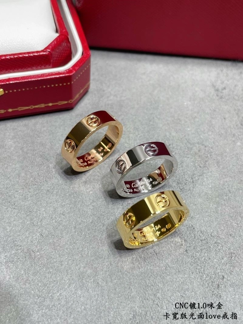 Authentic Cartier Rings