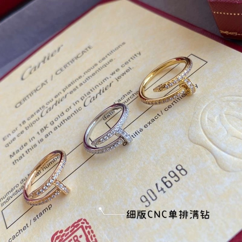 Genuine Cartier Rings