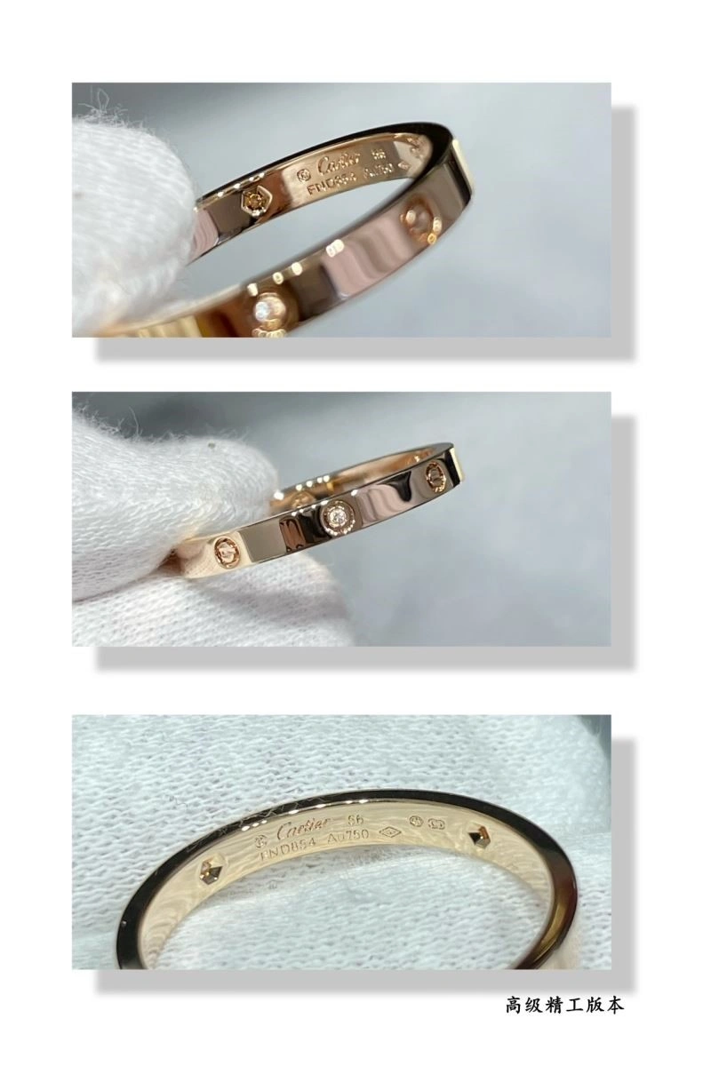 Accurate model Cartier Rings