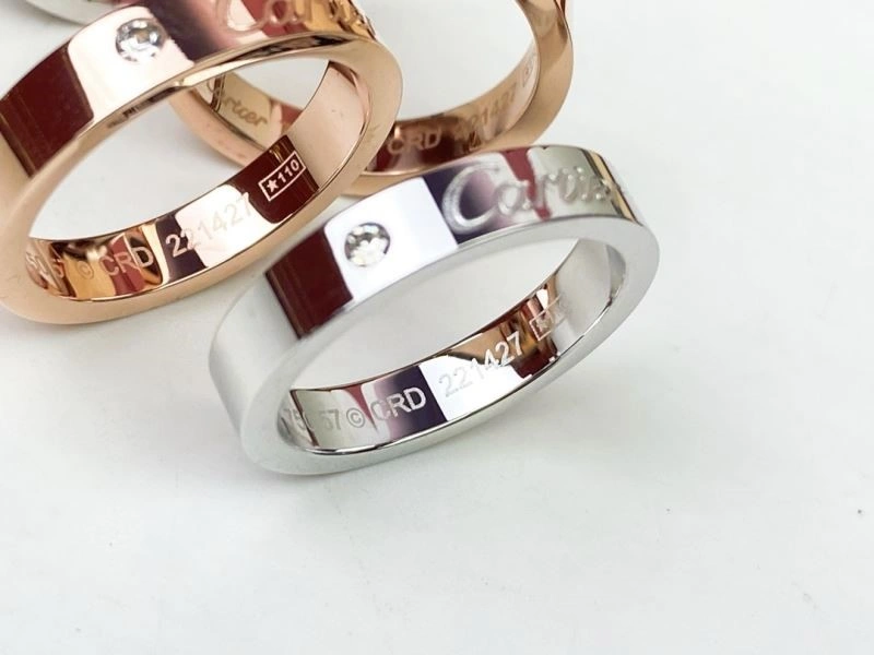 Top mirror Cartier Rings