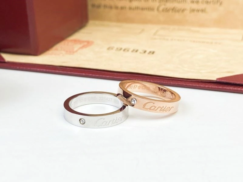 Top mirror Cartier Rings