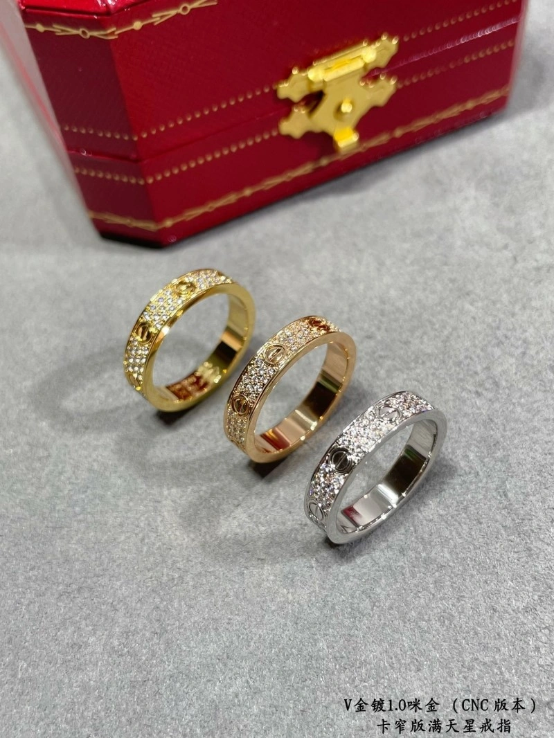 Top mirror Cartier Rings