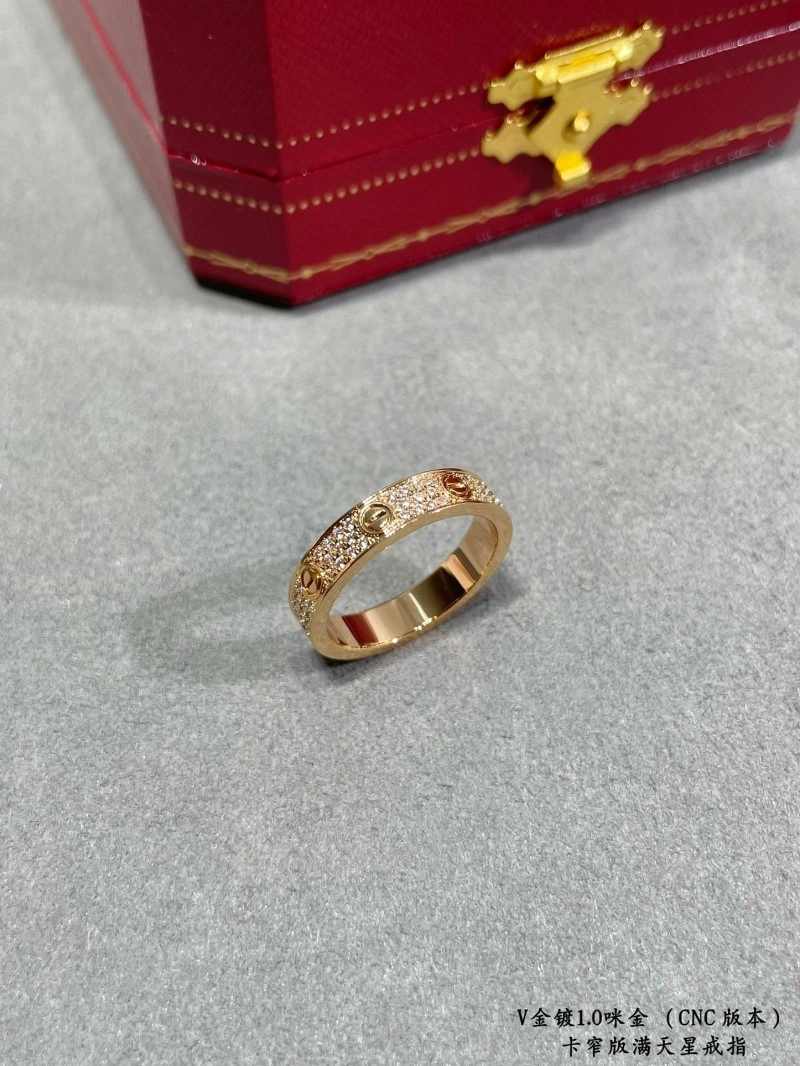 Top mirror Cartier Rings