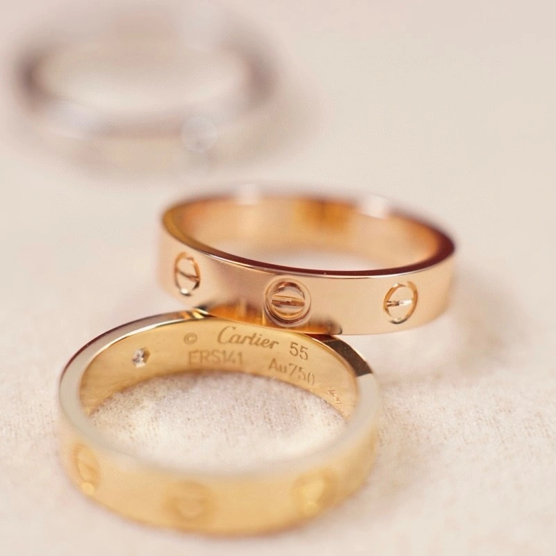 Top mirror Cartier Rings