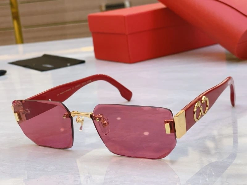 Top mirror Cartier Sunglasses