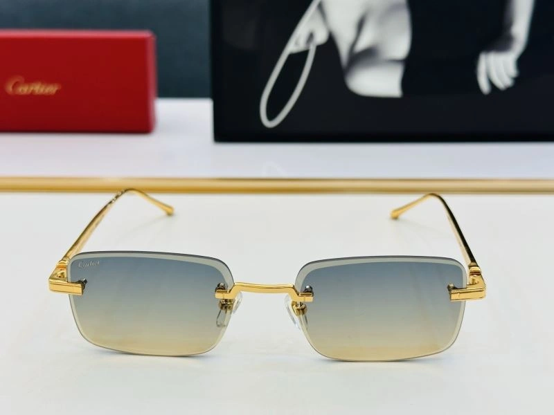 Top match Cartier Sunglasses