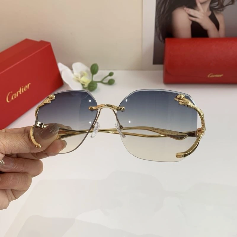 Precise copy Cartier Sunglasses