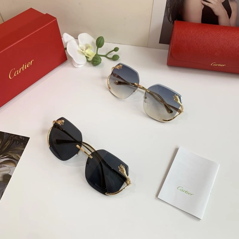 Precise copy Cartier Sunglasses