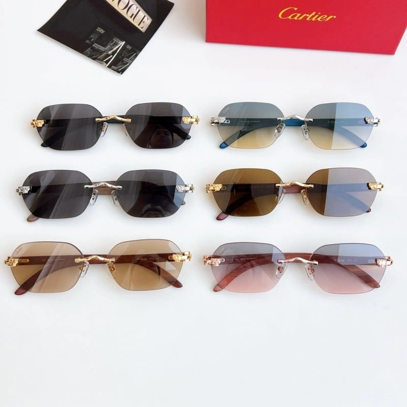 Accurate model Cartier Sunglasses