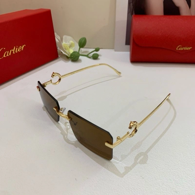 Brand-authenticated Cartier Sunglasses