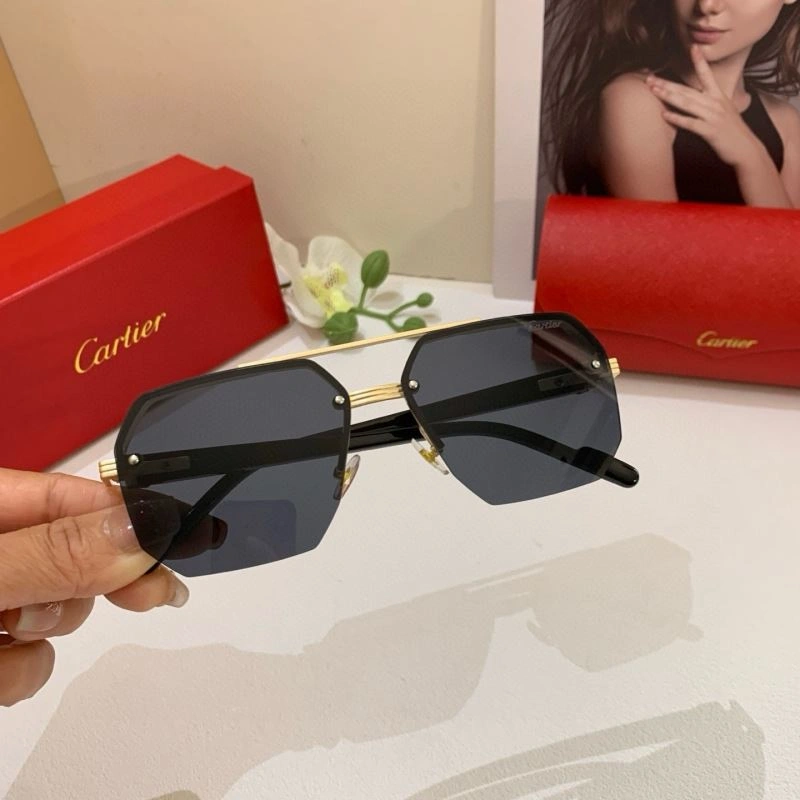 Top match Cartier Sunglasses