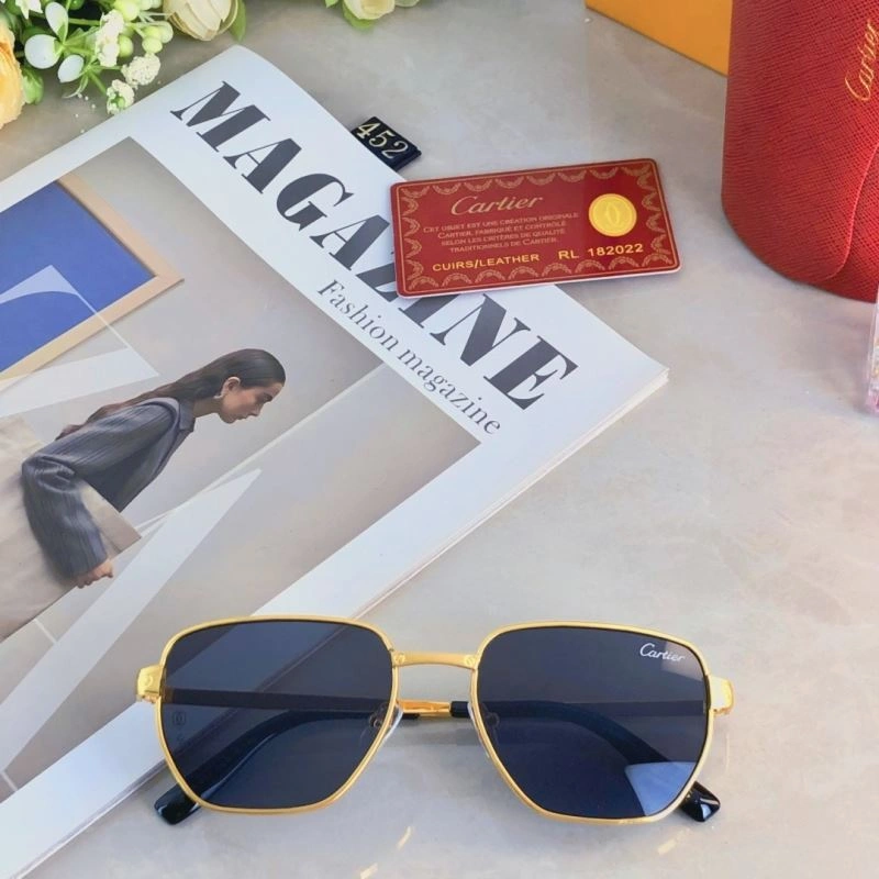 1:1 copy Cartier Sunglasses