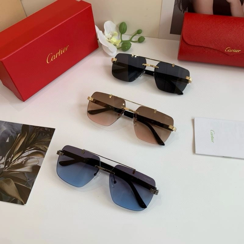 Precise copy Cartier Sunglasses