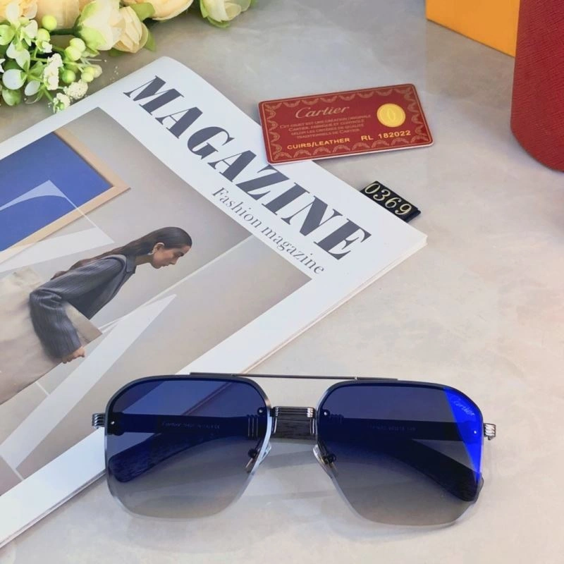Precise copy Cartier Sunglasses