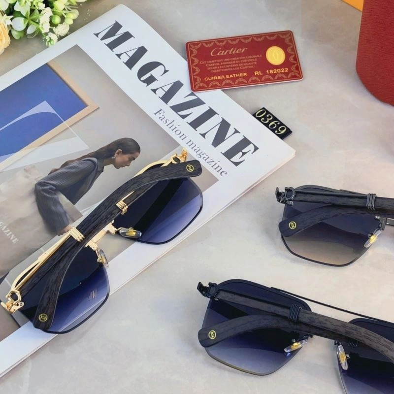 Precise copy Cartier Sunglasses